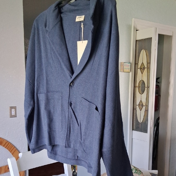 Pact | Jackets & Coats | Pact Airplane Relaxed Blazer French Navy ...